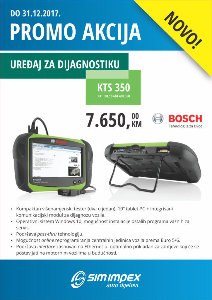 Novi KTS 350 - promo akcija! - SiM Impex - veleprodaja i maloprodaja ...